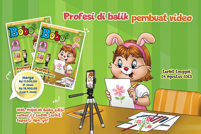 Majalah Bobo Terbaru Edisi 21 Sudah Terbit, Ada Serba-serbi Profesi di ...