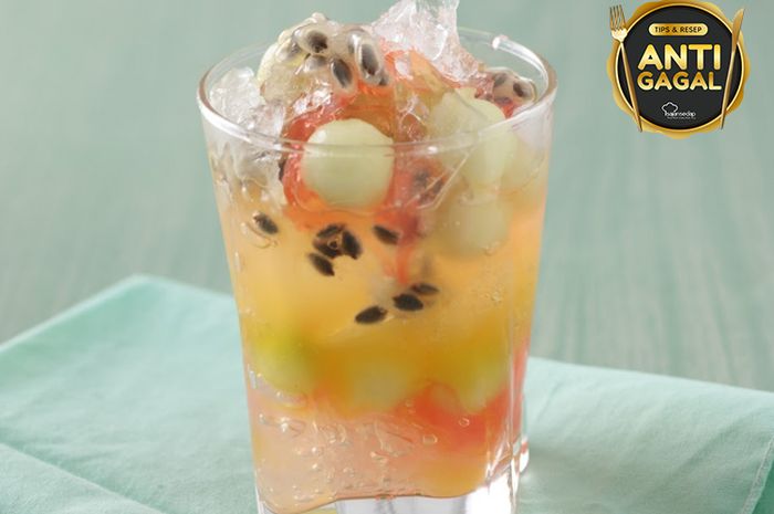 Membuat Resep Es Markisa Sarang Burung Manis Dan Segar Dengan 4 Langkah ...