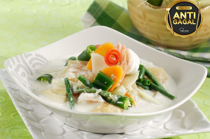 Resep Sayur Lombok Hijau Santan, Sayuran Di Dalam Kuah Santan Dengan ...