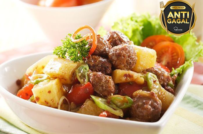 Resep Kentang Tumis Kornet Anti Gagal Ala Sajian Sedap, Pas Buat Menu ...