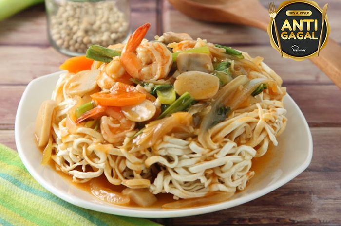 Anti Gagal Membuat Resep Ifumi Udang Bakso Siram Kuah Kental Ala ...