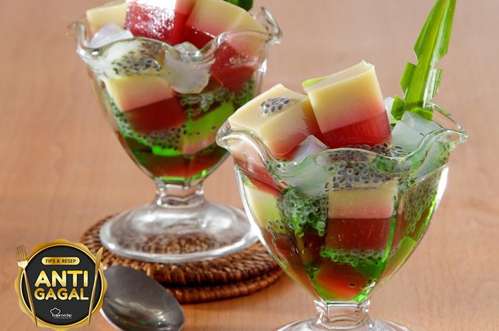 Minum Segelas Resep Es Jeli Sari Tebu Nata De Coco yang Cantik Dan ...