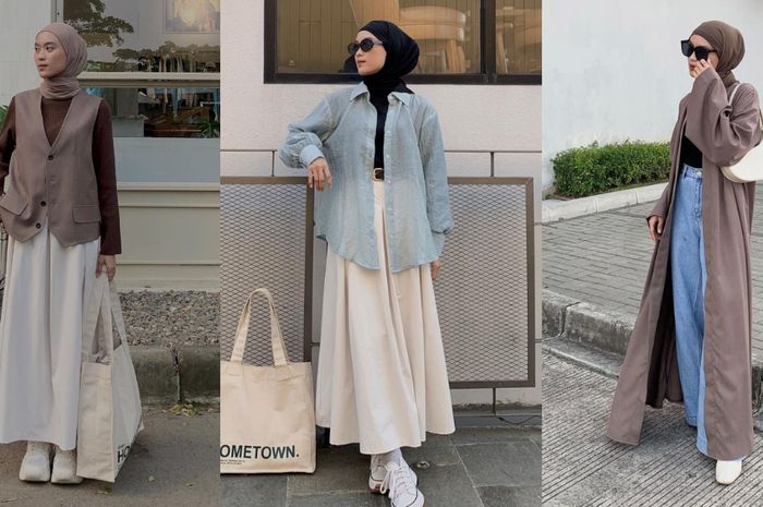 3 Outer yang Bisa Dipilih untuk Gaya Hijab Modis ala Nindi Ayuningtyas - Stylo