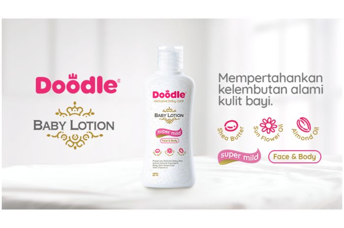 Atasi Ruam dan Gatal Pada Kulit Bayi dengan Doodle Baby Lotion - Nova