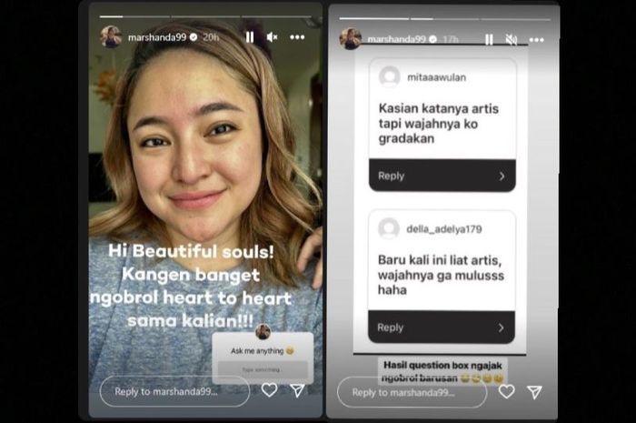 Sadis! Marshanda Kena Bully Netizen Dikatain Wajah Gradakan, Sang Artis ...