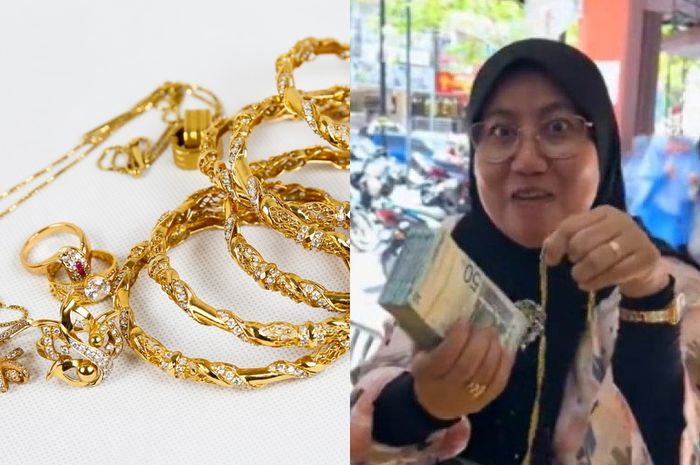 Viral Emak-Emak Jual Kalung Emas yang DIbelinya 20 Tahun Lalu, Harganya Kini Naik 4 Kali Lipat!