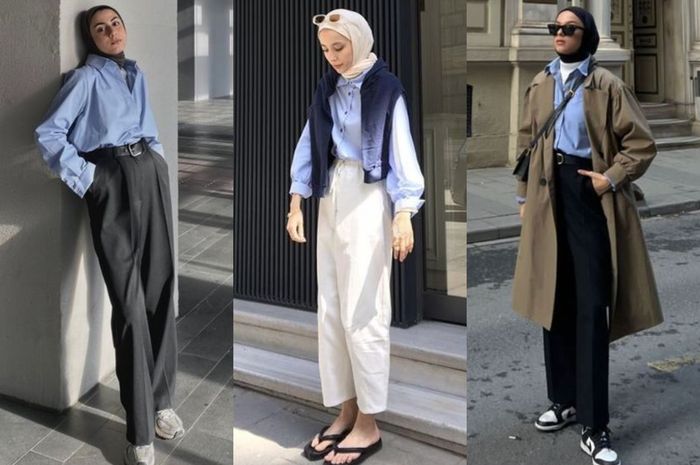 3 Warna Fashion Item yang Cocok Dipadukan dengan Kemeja Biru, Ini ...