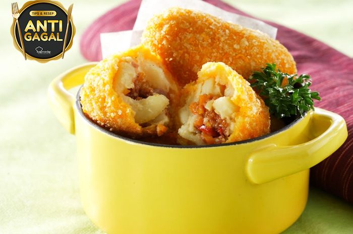 Resep Kroket Makaroni Keju Kornet Enak Dan Lembut, Mudah Dibuat ...