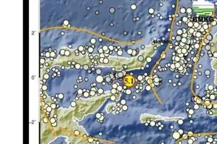 Astaga Ada Gempa M5 1 Di Bolaang Mongondow Selatan Dipicu Aktivitas