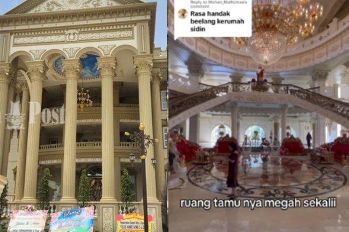 Luas Bukan Main Bisa Bikin Tamu Tersesat, Rumah Mewah Bak Istana Raja ...