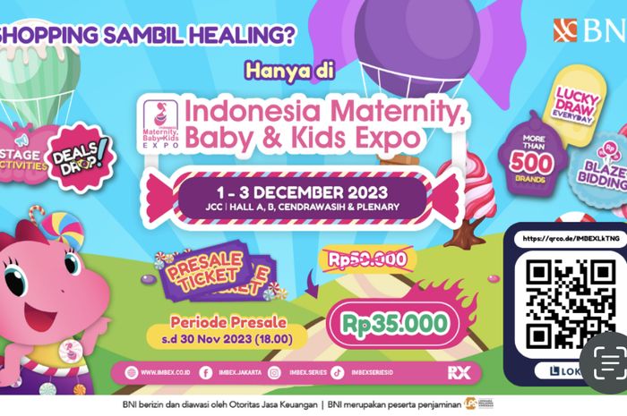 Ramaikan Berbagai Lomba dan Aktivitas Seru Sambil Belanja Bareng Si Kecil di IMBEX 2023 - Nakita