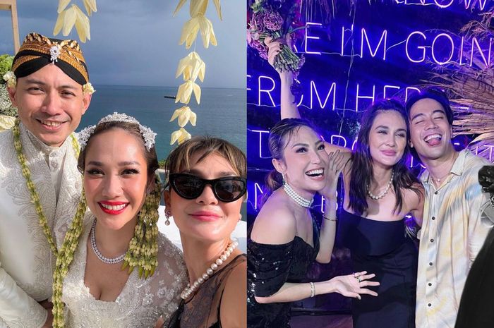 Luna Maya Dapat Lemparan Bunga di Pernikahan BCL dan Tiko, Sahabat Kompak Doakan Cepat Kawin! - Nova