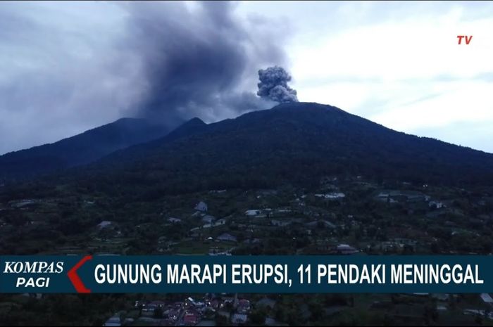 Sudah Berstatus Waspada Sejak 2011, Begini Sejarah Letusan Gunung ...