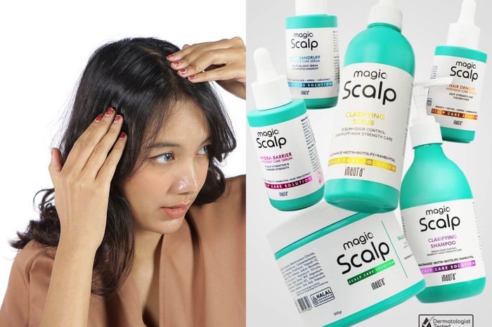 Perawatan Rambut Antiketombe dan Rontok, Praktis dengan Inaura Magia ...