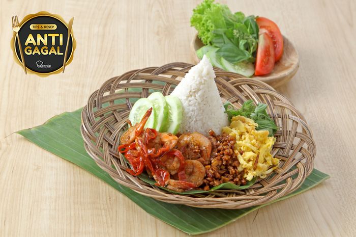 Resep Nasi Langi, Menu Tradisional Khas Jawa Tengah Dengan Pelengkap yang Lezat - Sajian Sedap