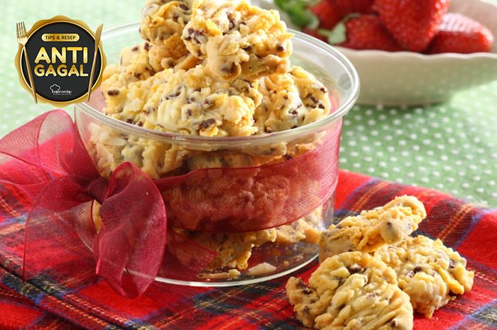 Saat Merayakan Natal, Resep Kue Kering Cornflake Kenari Renyah Dan Gurih Ini Pasti Habis Dalam ...