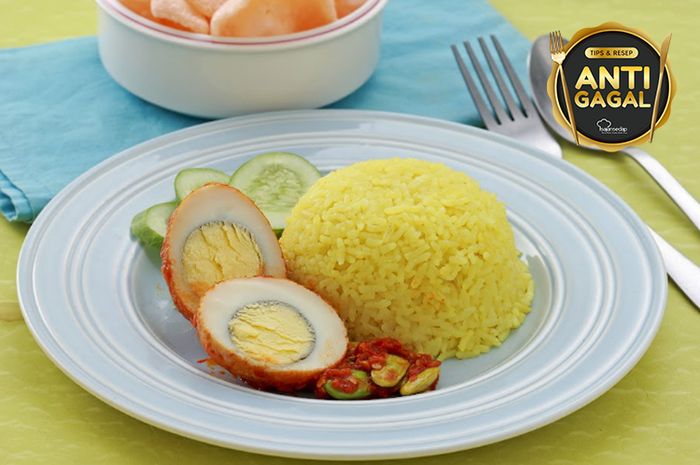 Menu Sarapan Favorit Orang Indonesia, Resep Nasi Kuning Telur Petai Ini ...
