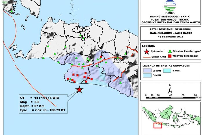 Getaran Terasa Hingga Jakarta Dan Sekitarnya Inilah Lempengan Penyebab