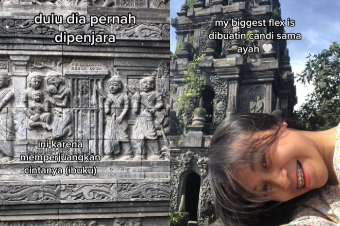 Viral di TikTok Gadis Curhat Ayah Bangun Candi untuk Keluarga, Detail ...