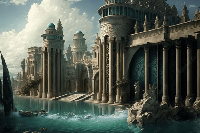 Teka-teki Penduduk yang Tinggal di Atlantis, Kota yang Hilang ...
