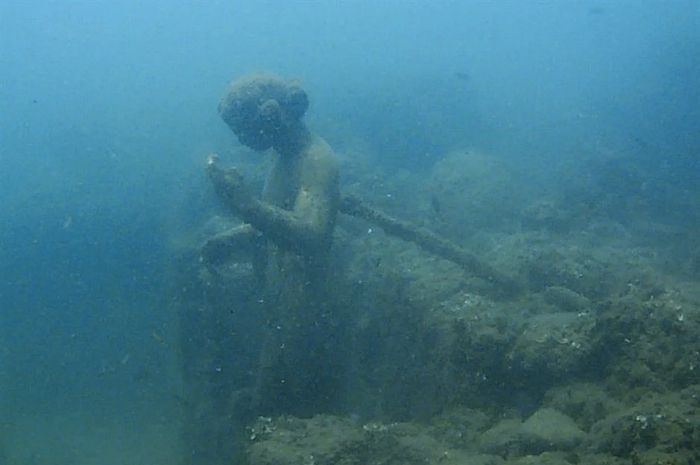 Penampakan Olous, Kota Kuno yang Tenggelam dalam Sejarah Yunani ...