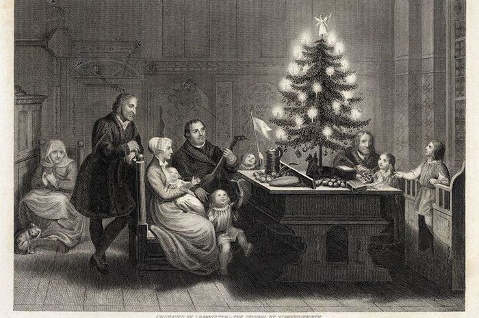 Sebagai Simbolisasi Taman Eden, Inilah Sejarah Pohon Natal Yang Identik ...