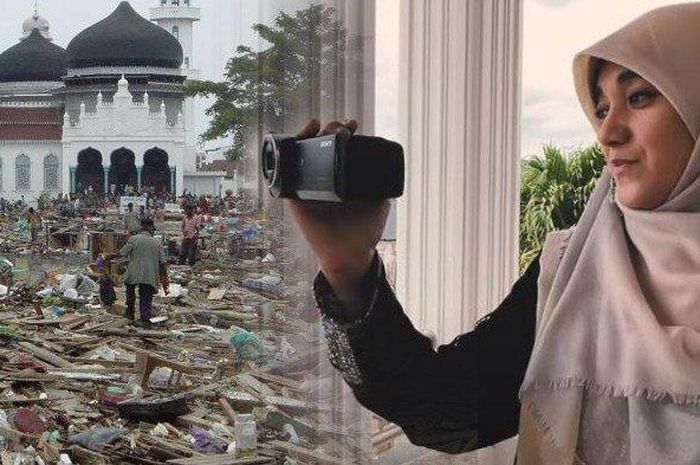 Dari Lantai 2 Rumahnya, Cut Putri Merekam Detik-detik Gelombang Tsunami ...