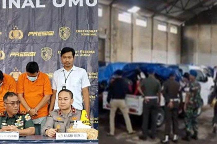 Sewakan Markas TNI Jadi Tempat Penyimpanan Kendaraan Bodong, 3 Oknum Prajurit Patok Tarif Segini ...