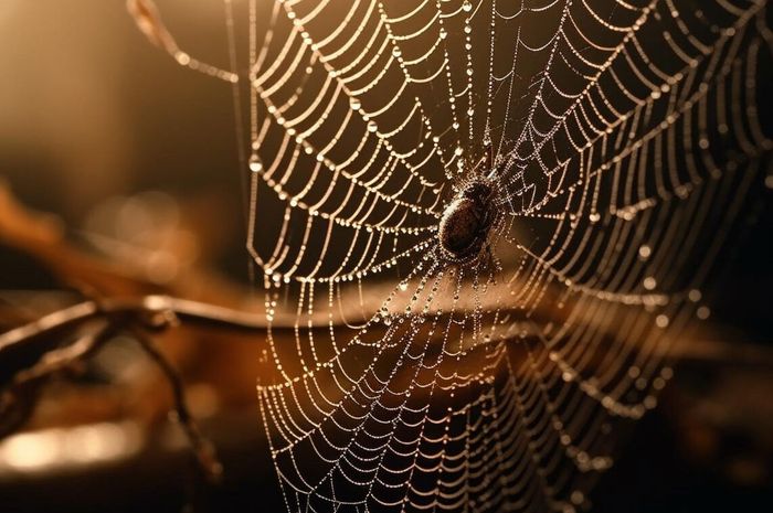 Terlihat Rapuh dan Tipis, Benarkah Jaring Laba-Laba Itu Sangat Kuat? - Bobo