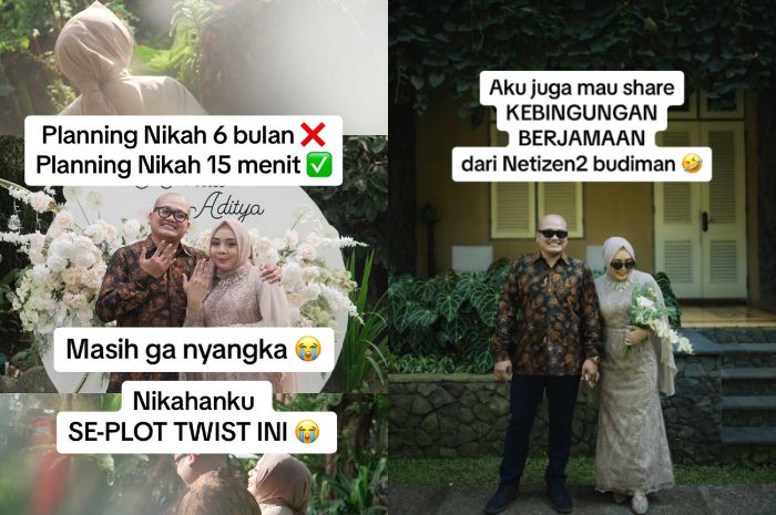 Viral di TikTok Planing Pernikahan Matang Dalam 15 Menit Usai Lamaran, Pasangan Ini Bagikan ...