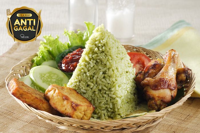 Resep Nasi Uduk Ijo Ini Hadir Dengan Resep Pelengkap, Bisa Jadi Ide ...