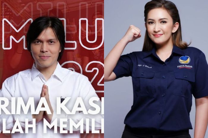 Raih Suara Terbesar, Deretan Artis Ini Diprediksi Lolos ke Senayan, Ada Once Mekel hingga Nafa ...