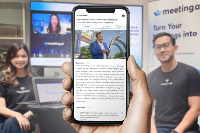 Meeting.AI: Membuat Notulen Rapat Lebih Cepat dengan Teknologi AI - Info Komputer