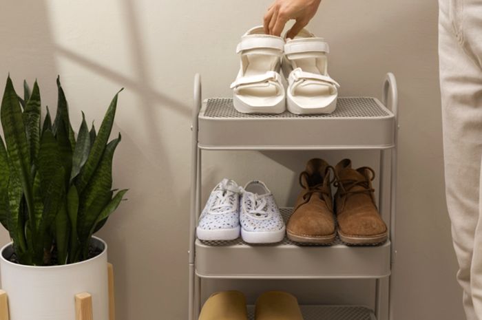 5 Rekomendasi Rak Sepatu Minimalis di Bawah Rp 100 Ribu, Rapi Estetik ...