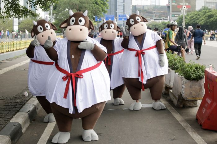 Heboh! Intip Keseruan Axton Salim di CFD Bareng Chiki & MooGyu - Nova