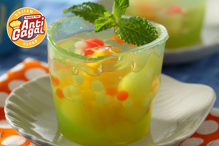 Yuk, Segarkan Tenggorokan dengan Resep Cup Jeli Melon Nan Lembut Ini ...