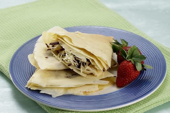 Ternyata Begini Cara Membuat Crepes yang Harum dan Renyah, Seenak ...