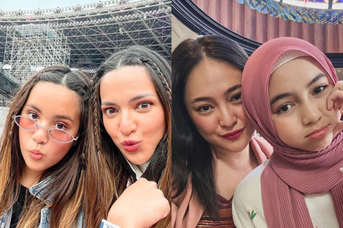 TikTokan Bareng, Anak Nia Ramadhani dan Marshanda Tampil Cantik Hingga Berhasil Tuai Banyak ...