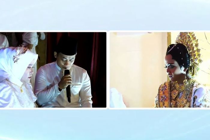 Dinikahi Abdul Azis Tanpa Ada Orang Tua, Putri DA Nangis Tersedu Saat Minta Izin dan Restu ...