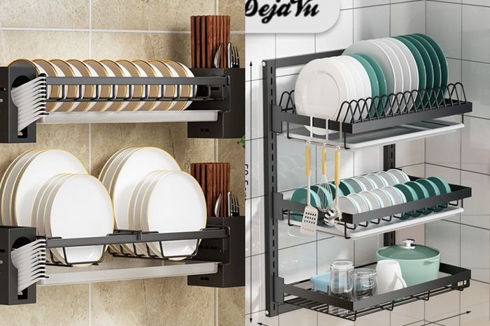 Bikin Dapur Rapi, Ini 3 Rekomendasi Rak Piring Gantung Minimalis - Stylo