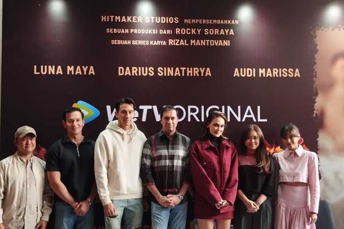 Luna Maya, Darius Sinathrya dan Audi Marissa Beradu Akting di Series 'Main Api'