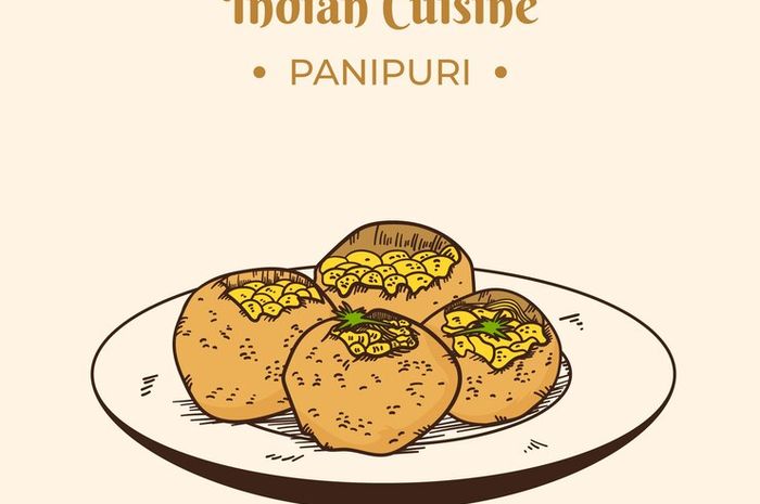 Tampak Sama, Inilah Perbedaan Pani Puri dan Dahi Puri dari India - Kids