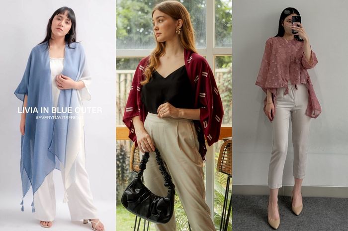 Pilihan Model Outer Kekinian untuk Kondangan Murah Rp 100 Ribuan! - Stylo