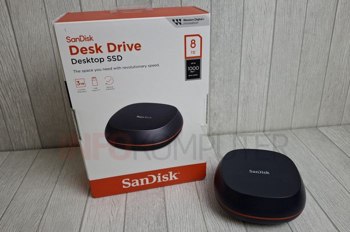 Review Sandisk Desk Drive: Kapasitas Lega, Performa Kencang dan Stabil - Info Komputer