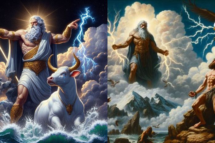 Mitologi Yunani: 4 Hukuman Tersadis Zeus, Prometheus Paling Menderita ...