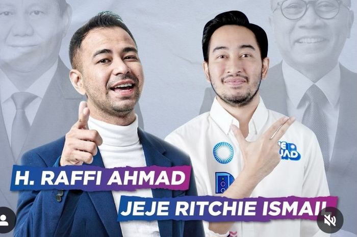 Fix Ikut Pilkada 2024? Poster Raffi Ahmad dan Jeje Govinda Ini Auto ...