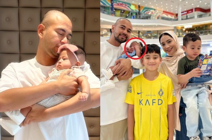 Cantiknya Baby Lily, Anak Angkat Raffi Ahmad dan Nagita Slavina, Wajahnya Plek Ketiplek Ayah ...
