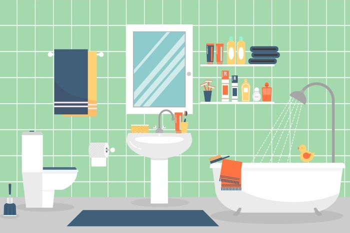 Seberapa Sering Kamar Mandi Harus Dibersihkan? Ini Penjelasannya - Bobo