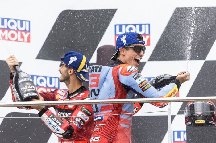 Marc Marquez dan Francesco Bagnaia Tak Mungkin Bisa Berteman, Garasi Ducati Diprediksi Bakal ...