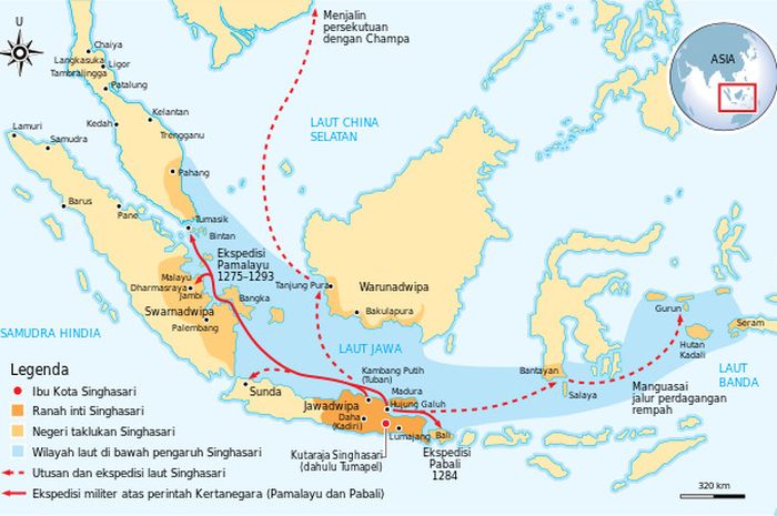 Sejarah Kerajaan Hindu di Indonesia: Kerajaan Singasari di Jawa Timur ...